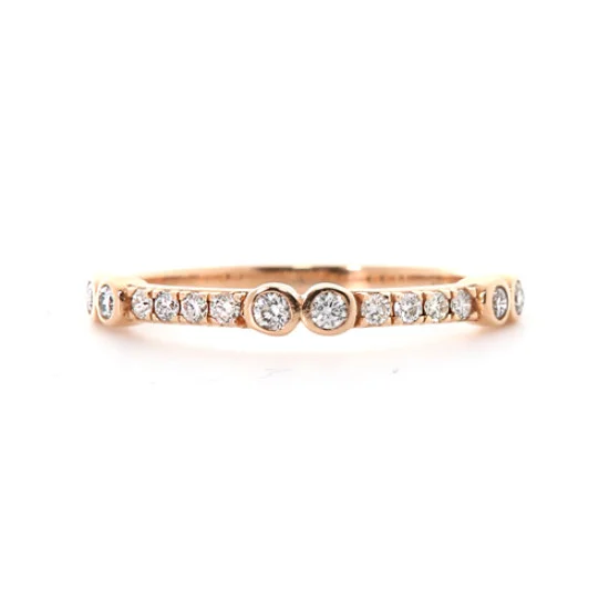 Diamond Rings: Classic Understated Sparkling Ring
