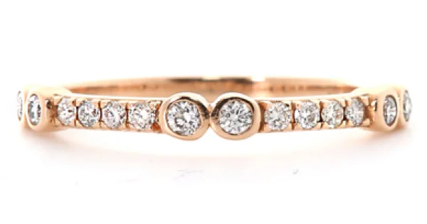 Diamond Rings: Classic Understated Sparkling Ring
