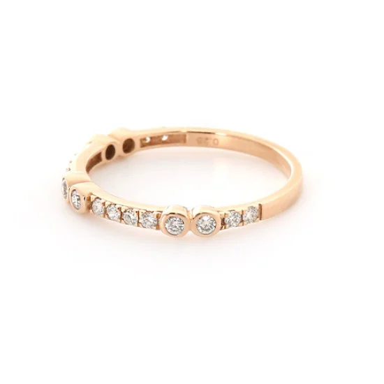 Diamond Rings: Classic Understated Sparkling Ring