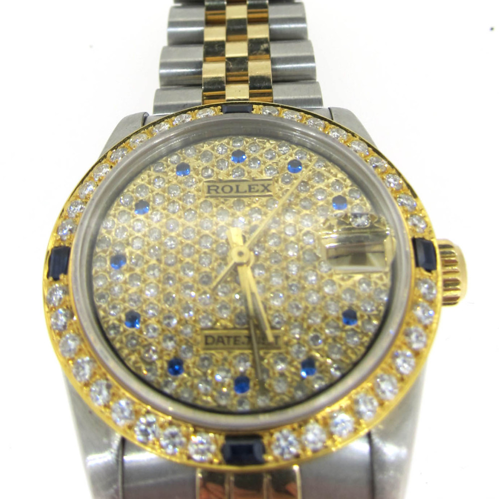 Watches: ROLEX DATE JUST BOY SIZE | Mamiya Diamonds